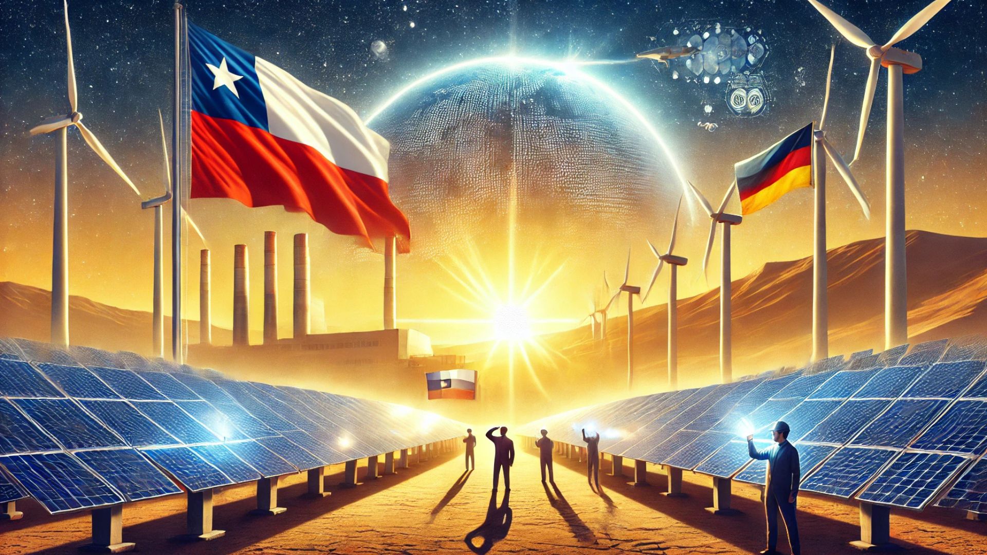 Chile y Alemania sellan alianza para potenciar la energía solar y el ...
